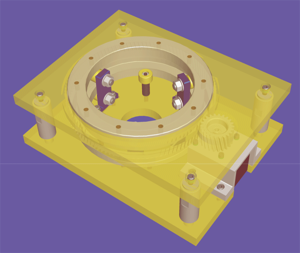 Rotary Index Table for Precision Indexing