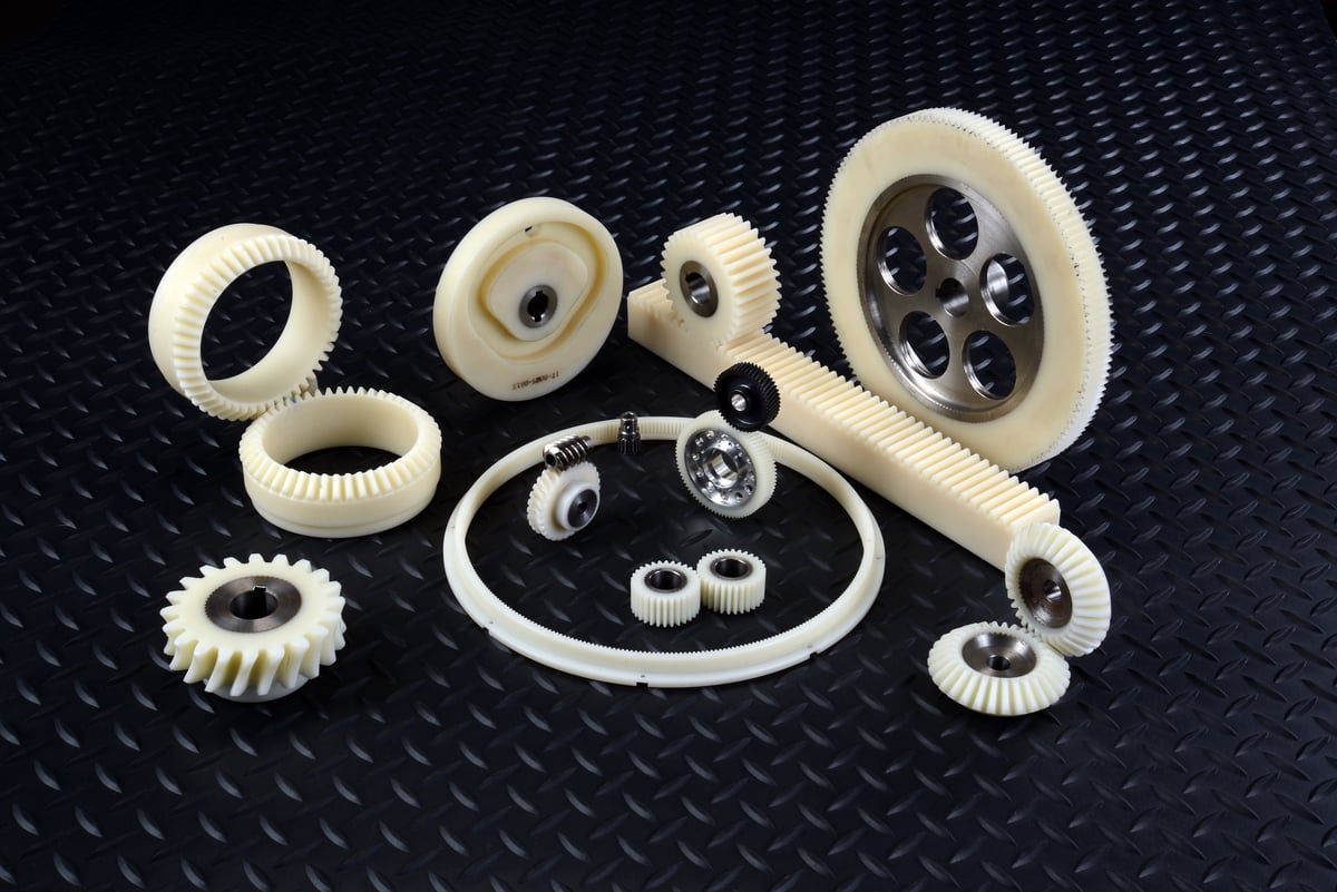 The difference between injection molded plastic gears and machined ...